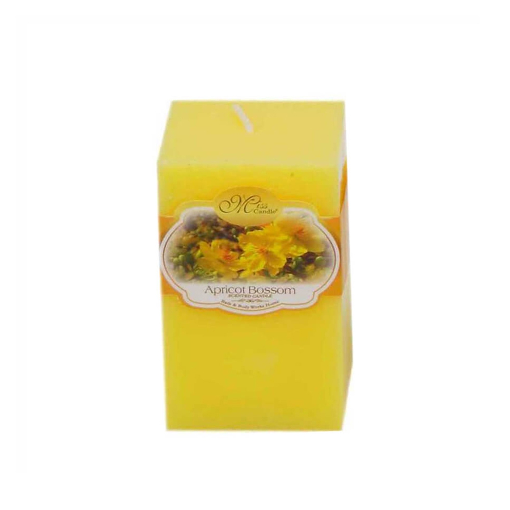 Scented Pillar candle Rectangular Shape W5H8